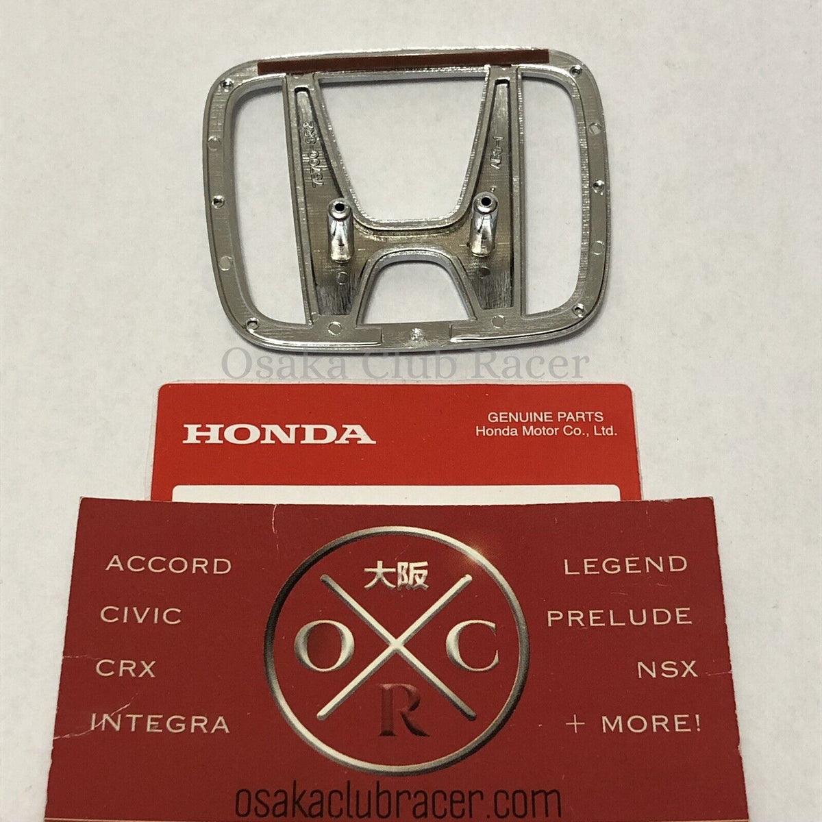 OEM Honda Del Sol Front Emblem H Badge Logo 93-97 92 94 95 96 EG1 EG2 ...