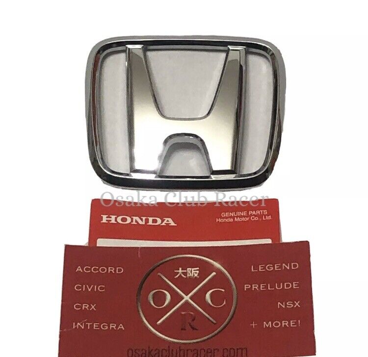 New OEM 97-01 Honda Prelude Rear Emblem Trunk Badge Genuine JDM USDM 9 ...