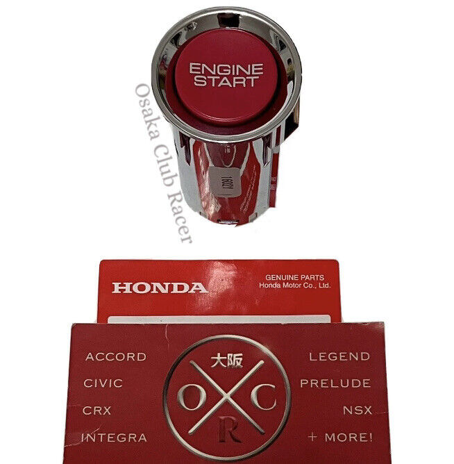 New Genuine OEM Honda S2000 Engine Start Button Push Switch Assy. 00-0 — Osaka Club Racer