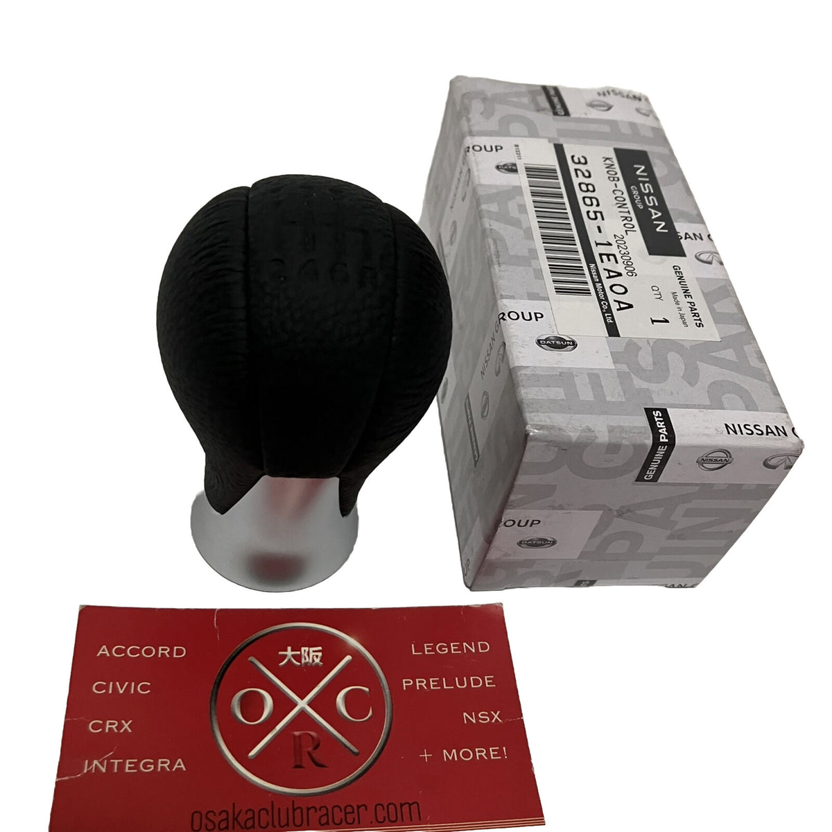 Genuine OEM 09-20 Nissan 370Z Leather Shift Knob Lever 6MT Manual 3286 ...